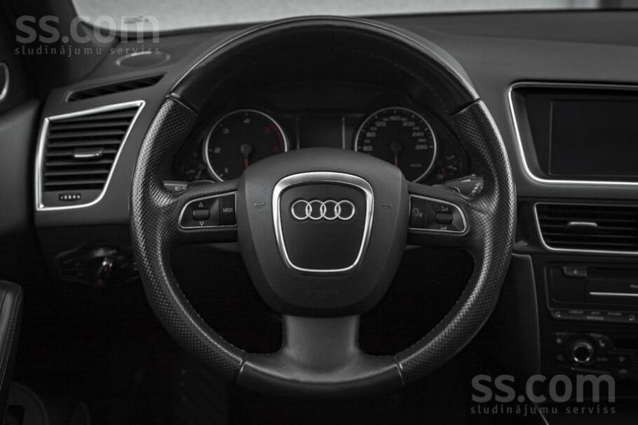 Black Audi Q5 2010 in Riga, with an engine capacity of 3.00 L and mileage of 185 thousand km for 13500 €, photo 21 on AUTOMOTO.COM.LV