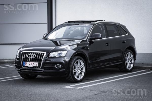 Melns Audi Q5 2010 Rīga, ar dzinēja tilpumu 3.00 L un nobraukumu 185 tūkst. km par 13500 €, foto 1 vietnē AUTOMOTO.COM.LV