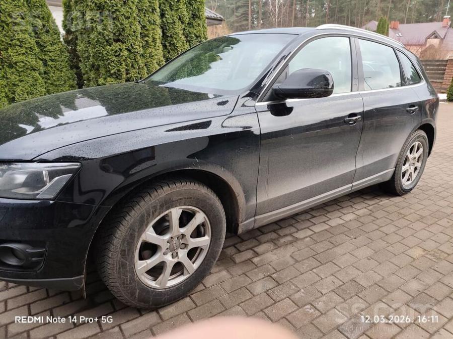 Black Audi Q5 2012 in Ogre, with an engine capacity of 2.00 L and mileage of 245 thousand km for 11500 €, photo 3 on AUTOMOTO.COM.LV