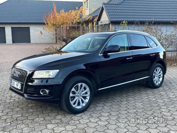 Black Audi Q5 2015 in Tartu, with an engine capacity of 2.00 L and mileage of 186 thousand km for 12400 €, photo 1 on AUTOMOTO.COM.LV