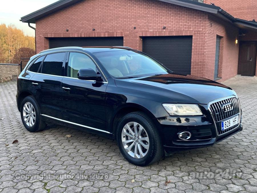 Melns Audi Q5 2015 Tartu, ar dzinēja tilpumu 2.00 L un nobraukumu 186 tūkst. km par 12400 €, foto 4 vietnē AUTOMOTO.COM.LV