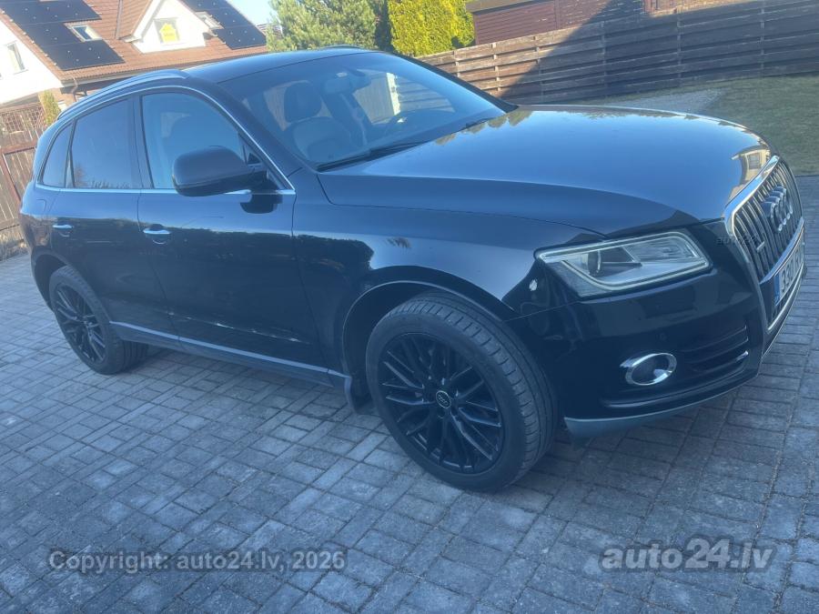 Black Audi Q5 2016 in Tallinn, with an engine capacity of 2.00 L and mileage of 190 thousand km for 15000 €, photo 1 on AUTOMOTO.COM.LV