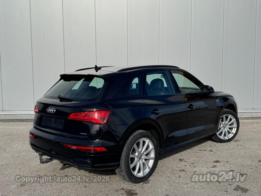Black Audi Q5 2017 in Tartu, with an engine capacity of 2.00 L and mileage of 204 thousand km for 20900 €, photo 3 on AUTOMOTO.COM.LV