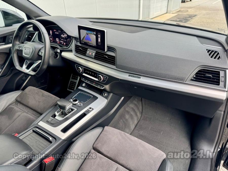 Black Audi Q5 2017 in Tartu, with an engine capacity of 2.00 L and mileage of 204 thousand km for 20900 €, photo 18 on AUTOMOTO.COM.LV