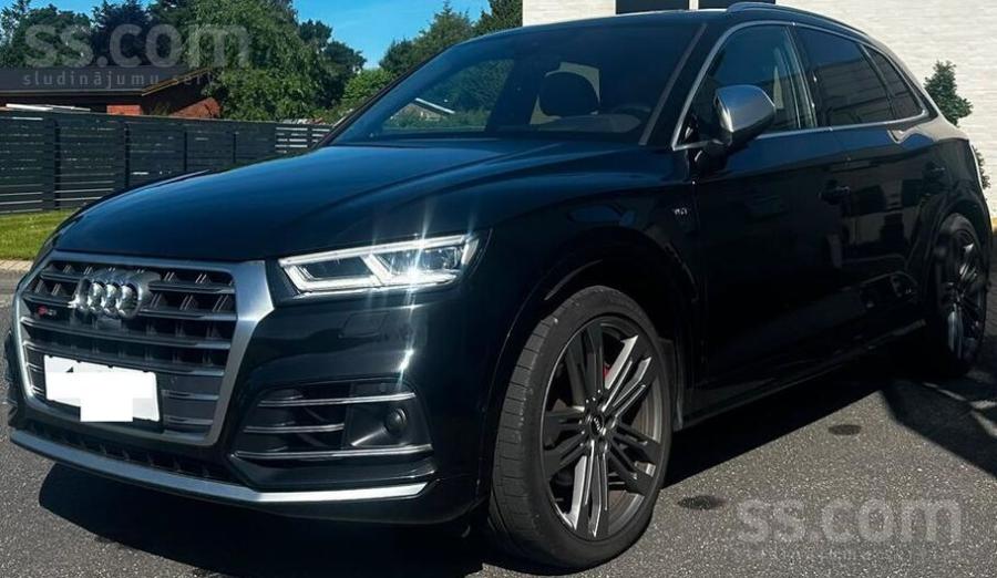 Melns Audi Q5 2017 Tallina, ar dzinēja tilpumu 3.00 L un nobraukumu 194 tūkst. km par 24900 €, foto 1 vietnē AUTOMOTO.COM.LV