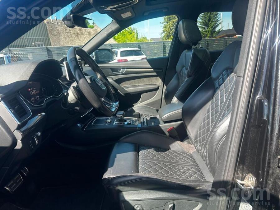 Melns Audi Q5 2017 Tallina, ar dzinēja tilpumu 3.00 L un nobraukumu 194 tūkst. km par 24900 €, foto 5 vietnē AUTOMOTO.COM.LV