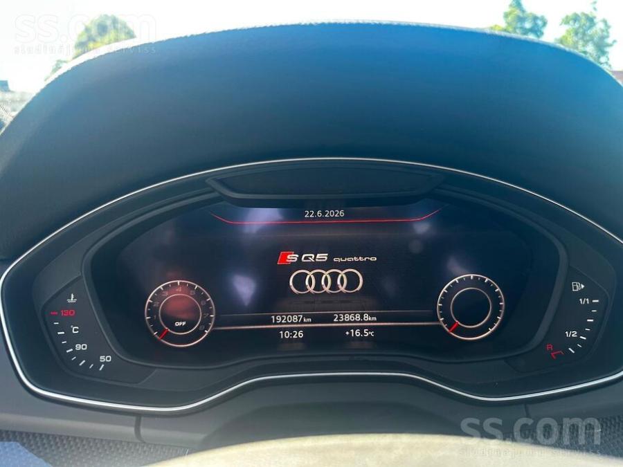 Melns Audi Q5 2017 Tallina, ar dzinēja tilpumu 3.00 L un nobraukumu 194 tūkst. km par 24900 €, foto 6 vietnē AUTOMOTO.COM.LV