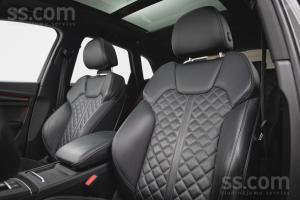Black Audi Q5 2017 in Tallinn, with an engine capacity of 3.00 L and mileage of 194 thousand km for 23900 €, photo 9 on AUTOMOTO.COM.LV