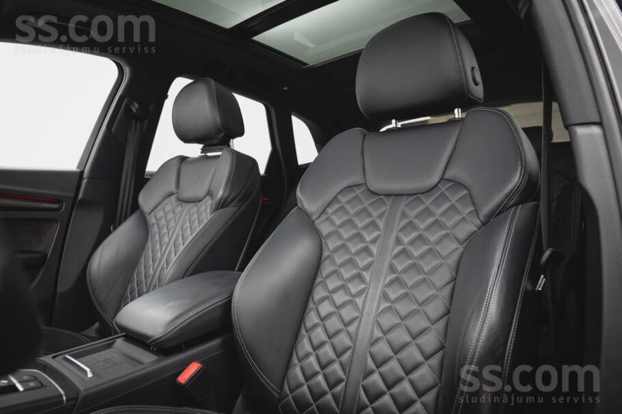 Black Audi Q5 2017 in Tallinn, with an engine capacity of 3.00 L and mileage of 194 thousand km for 23900 €, photo 9 on AUTOMOTO.COM.LV