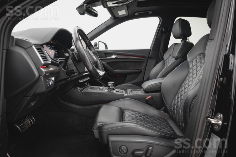 Black Audi Q5 2017 in Tallinn, with an engine capacity of 3.00 L and mileage of 194 thousand km for 23900 €, photo 10 on AUTOMOTO.COM.LV