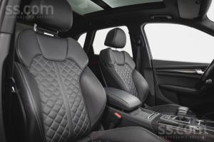 Black Audi Q5 2017 in Tallinn, with an engine capacity of 3.00 L and mileage of 194 thousand km for 23900 €, photo 11 on AUTOMOTO.COM.LV