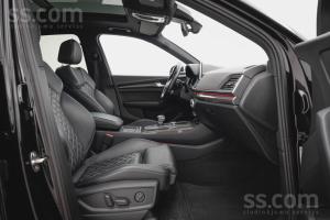 Black Audi Q5 2017 in Tallinn, with an engine capacity of 3.00 L and mileage of 194 thousand km for 23900 €, photo 12 on AUTOMOTO.COM.LV