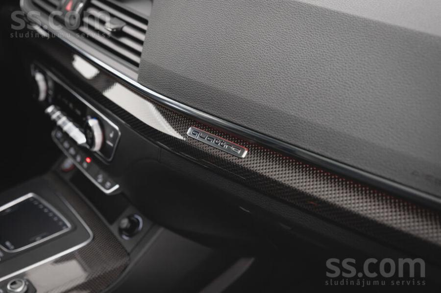 Black Audi Q5 2017 in Tallinn, with an engine capacity of 3.00 L and mileage of 194 thousand km for 23900 €, photo 13 on AUTOMOTO.COM.LV
