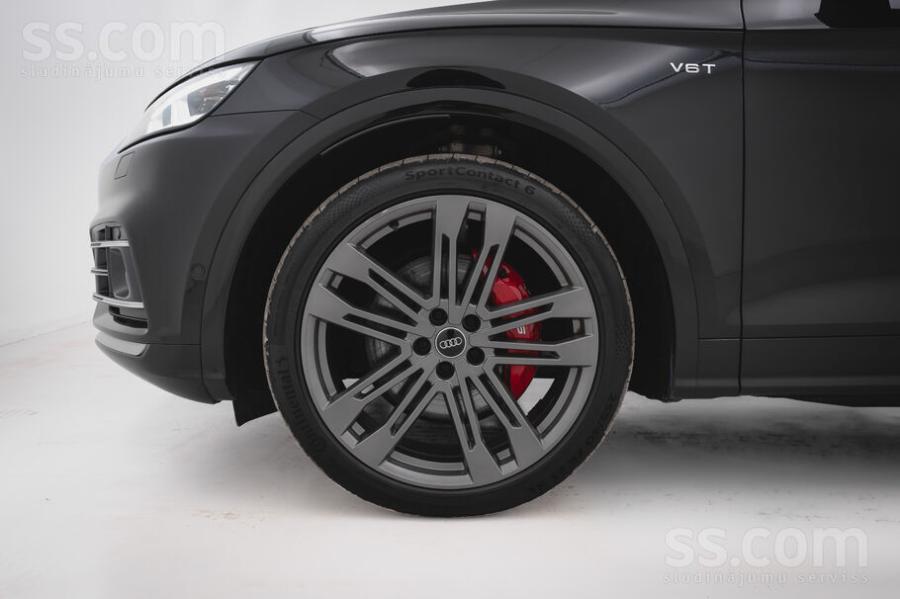 Black Audi Q5 2017 in Tallinn, with an engine capacity of 3.00 L and mileage of 194 thousand km for 23900 €, photo 17 on AUTOMOTO.COM.LV