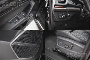 Black Audi Q5 2017 in Tallinn, with an engine capacity of 3.00 L and mileage of 194 thousand km for 23900 €, photo 18 on AUTOMOTO.COM.LV