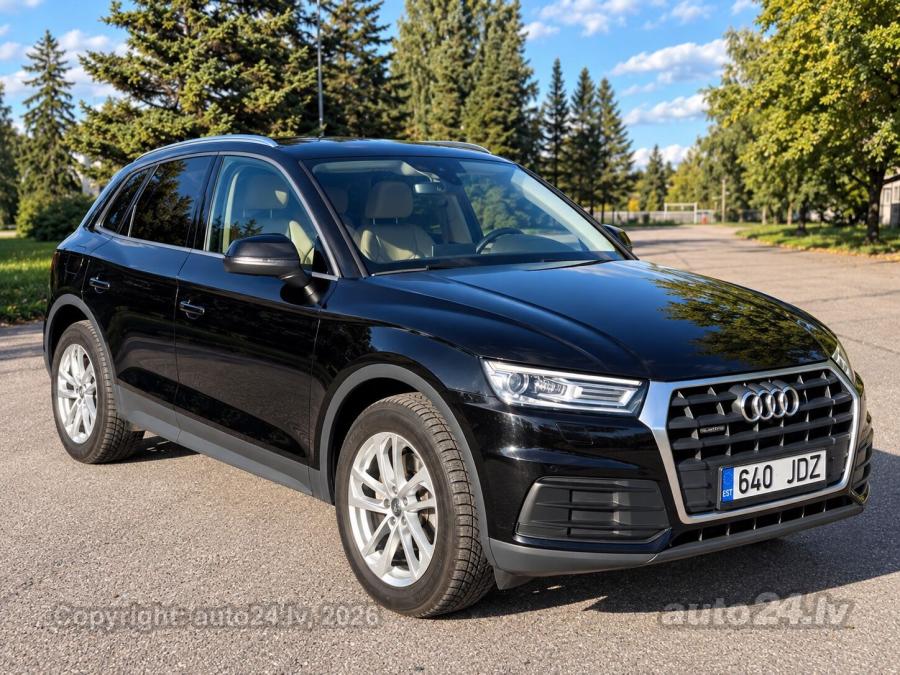 Черный Ауди Ку 5 2018 в Рапла, объемом двигателя 2.00 л и пробегом 325 тыс. км за 16900 €, фото 1 на AUTOMOTO.COM.LV