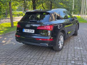 Black Audi Q5 2020 in Tallinn, with an engine capacity of 3.00 L and mileage of 107 thousand km for 27700 €, photo 7 on AUTOMOTO.COM.LV