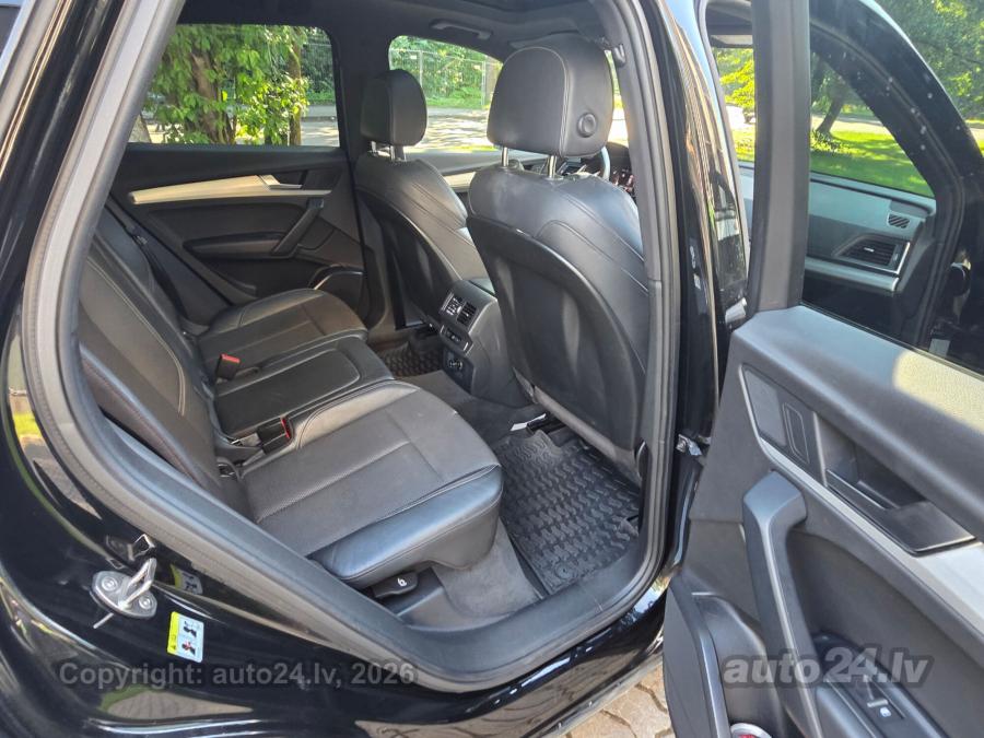 Black Audi Q5 2020 in Tallinn, with an engine capacity of 3.00 L and mileage of 107 thousand km for 27700 €, photo 11 on AUTOMOTO.COM.LV