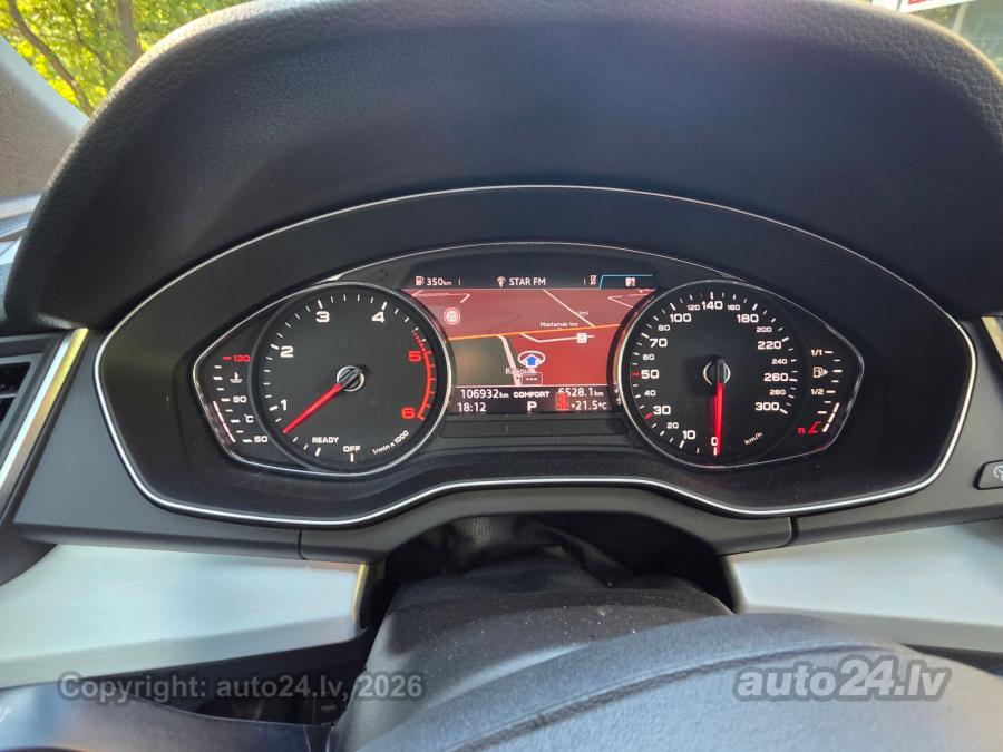 Black Audi Q5 2020 in Tallinn, with an engine capacity of 3.00 L and mileage of 107 thousand km for 27700 €, photo 13 on AUTOMOTO.COM.LV