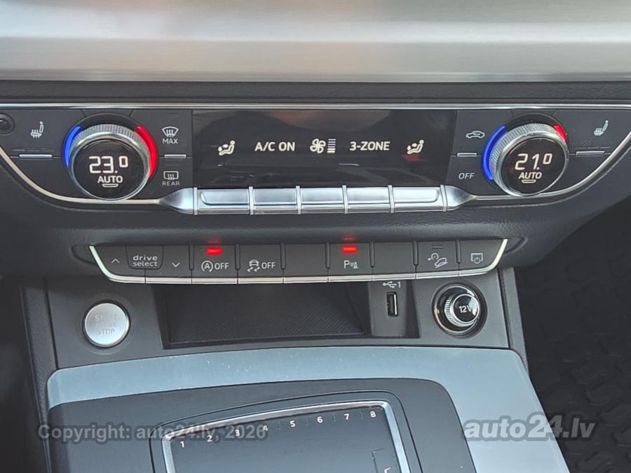 Black Audi Q5 2020 in Tallinn, with an engine capacity of 3.00 L and mileage of 107 thousand km for 27700 €, photo 15 on AUTOMOTO.COM.LV