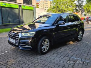 Black Audi Q5 2020 in Tallinn, with an engine capacity of 3.00 L and mileage of 107 thousand km for 27700 €, photo 20 on AUTOMOTO.COM.LV