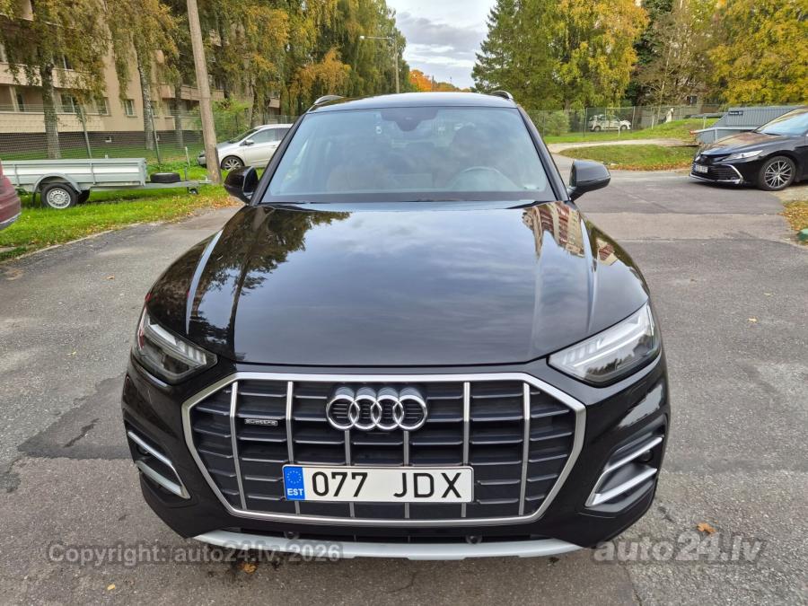 Черный Ауди Ку 5 2021 в Таллин, объемом двигателя 2.00 л и пробегом 64 тыс. км за 33500 €, фото 1 на AUTOMOTO.COM.LV