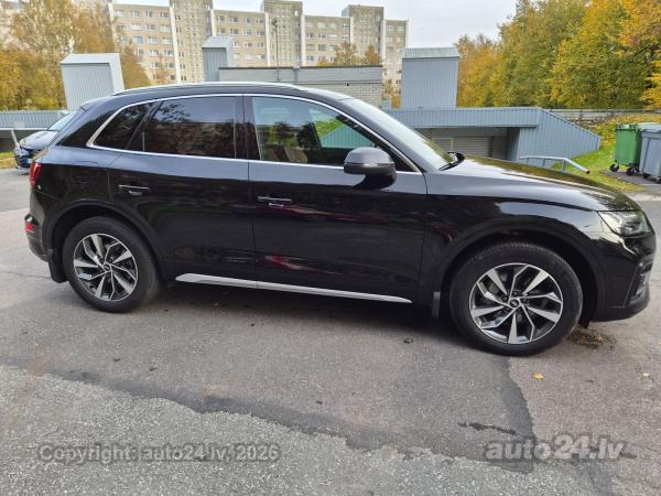 Audi Q5 2021 in Tallinn on AUTOMOTO.COM.LV Black Audi Q5 2021 in Tallinn, with an engine capacity of 2.00 L and mileage of 64 thousand km for 33500 €, photo 3 on AUTOMOTO.COM.LV