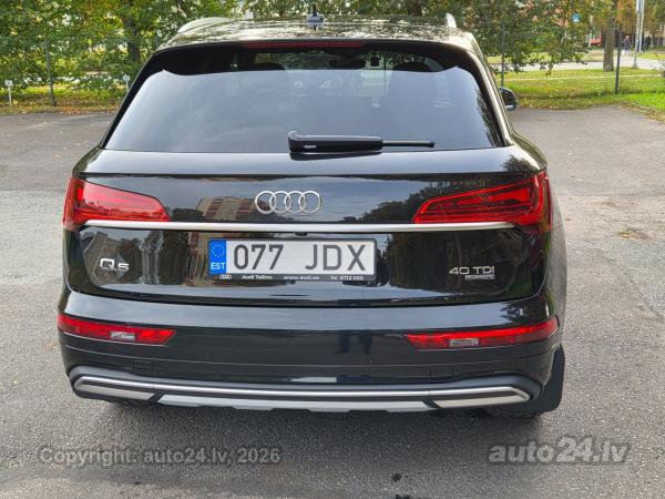 Audi Q5 2021 in Tallinn on AUTOMOTO.COM.LV Black Audi Q5 2021 in Tallinn, with an engine capacity of 2.00 L and mileage of 64 thousand km for 33500 €, photo 4 on AUTOMOTO.COM.LV