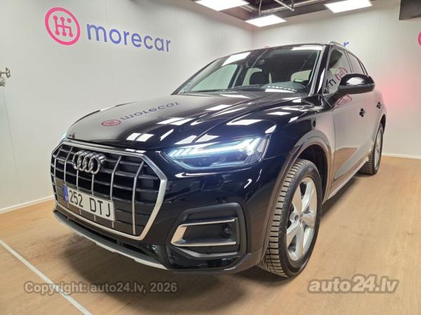 Black Audi Q5 2022 in Tallinn, with an engine capacity of 2.00 L and mileage of 63 thousand km for 34900 €, photo 3 on AUTOMOTO.COM.LV
