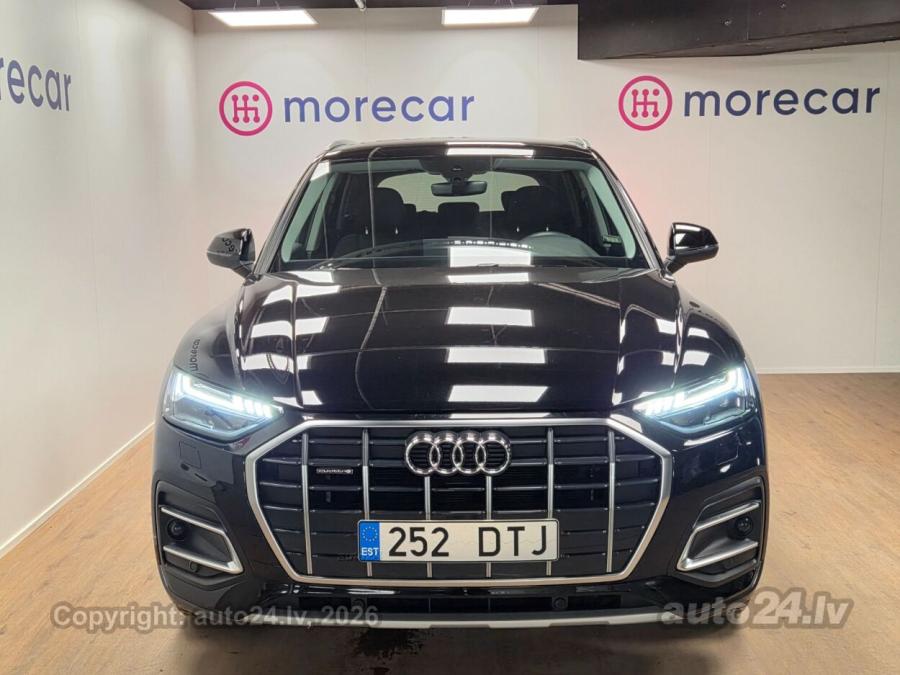 Black Audi Q5 2022 in Tallinn, with an engine capacity of 2.00 L and mileage of 63 thousand km for 34900 €, photo 2 on AUTOMOTO.COM.LV