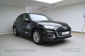 Black Audi Q5 2024 in Tallinn, with an engine capacity of 2.00 L and mileage of 45 thousand km for 35900 €, photo 4 on AUTOMOTO.COM.LV