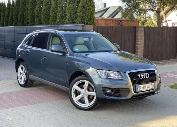 Blue Audi Q5 2008 in Marijampole, with an engine capacity of 2.97 L and mileage of 278 thousand km for 8950 €, photo 1 on AUTOMOTO.COM.LV