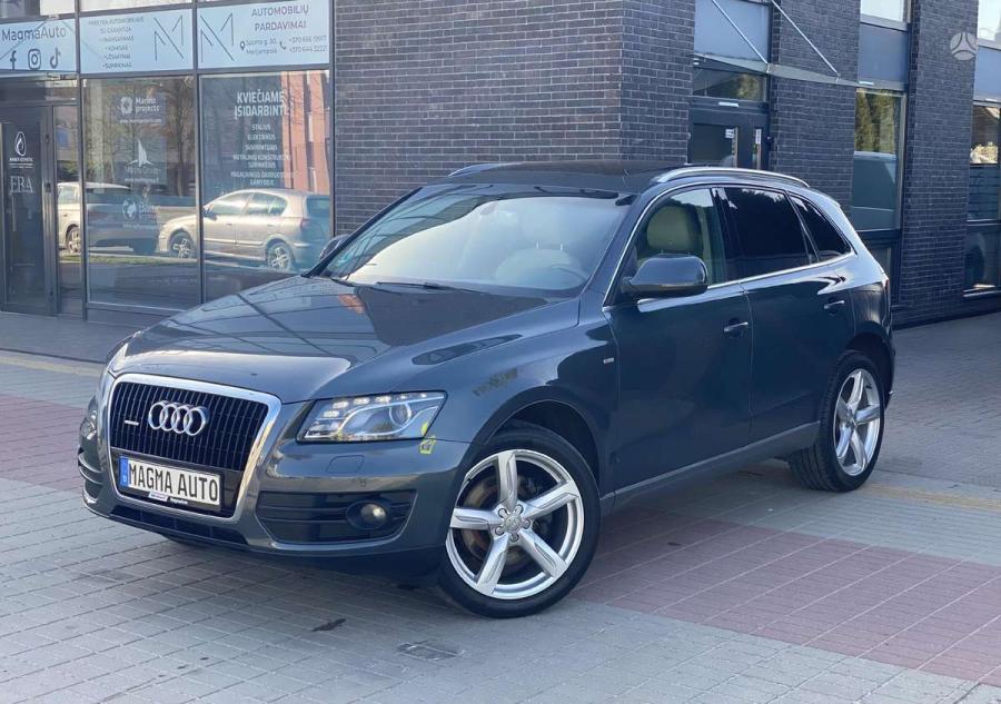 Zils Audi Q5 2008 Marijampole, ar dzinēja tilpumu 2.97 L un nobraukumu 278 tūkst. km par 8950 €, foto 2 vietnē AUTOMOTO.COM.LV