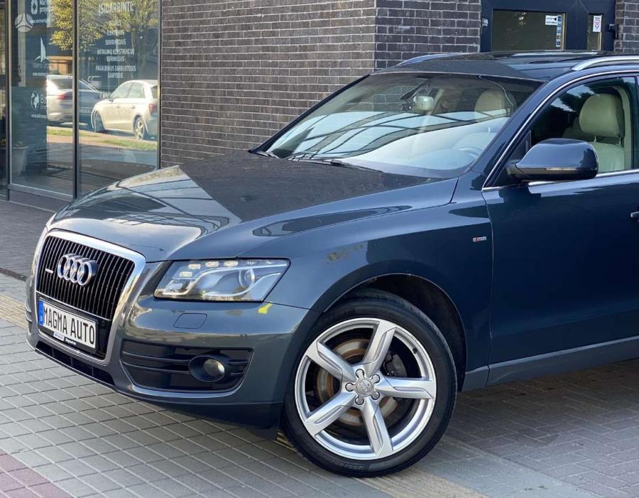 Zils Audi Q5 2008 Marijampole, ar dzinēja tilpumu 2.97 L un nobraukumu 278 tūkst. km par 8950 €, foto 8 vietnē AUTOMOTO.COM.LV