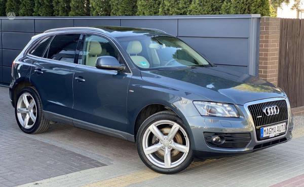 Blue Audi Q5 2008 in Marijampole, with an engine capacity of 2.97 L and mileage of 278 thousand km for 8950 €, photo 10 on AUTOMOTO.COM.LV
