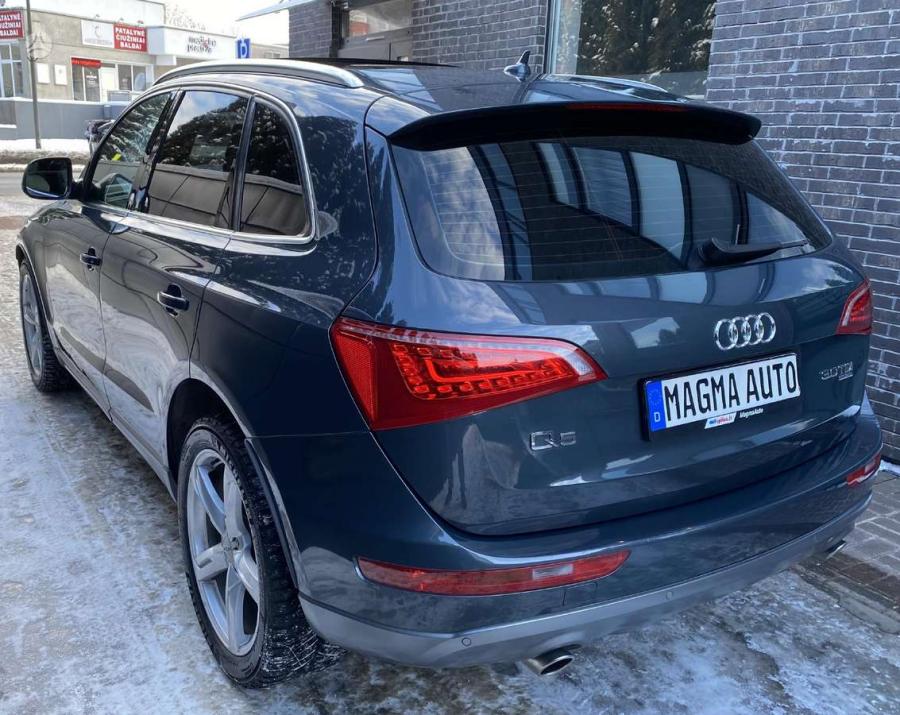 Blue Audi Q5 2008 in Marijampole, with an engine capacity of 2.97 L and mileage of 278 thousand km for 8950 €, photo 4 on AUTOMOTO.COM.LV