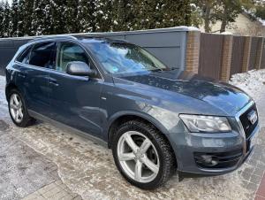 Blue Audi Q5 2008 in Marijampole, with an engine capacity of 2.97 L and mileage of 278 thousand km for 8950 €, photo 5 on AUTOMOTO.COM.LV
