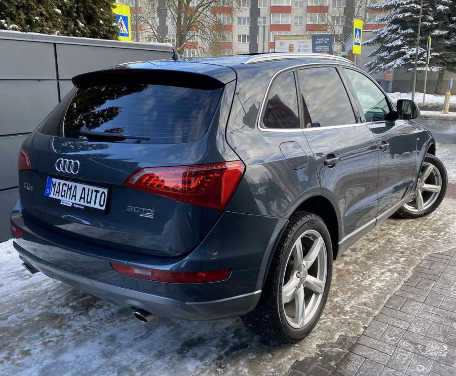 Blue Audi Q5 2008 in Marijampole, with an engine capacity of 2.97 L and mileage of 278 thousand km for 8950 €, photo 11 on AUTOMOTO.COM.LV