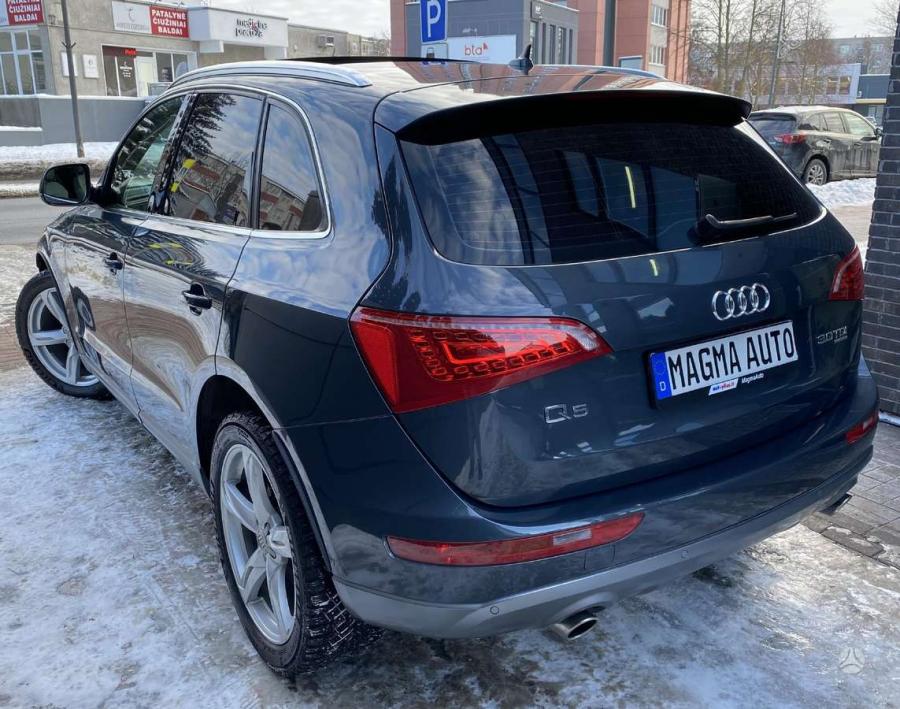 Blue Audi Q5 2008 in Marijampole, with an engine capacity of 2.97 L and mileage of 278 thousand km for 8950 €, photo 13 on AUTOMOTO.COM.LV