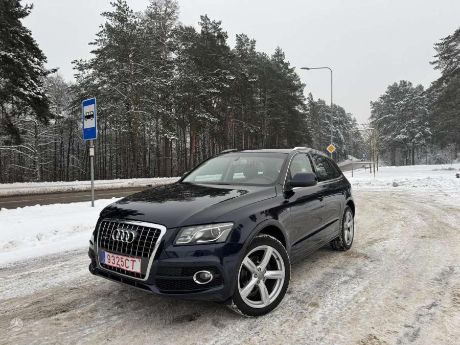 Blue Audi Q5 2009 in Druskininkai, with an engine capacity of 1.97 L and mileage of 262 thousand km for 8900 €, photo 1 on AUTOMOTO.COM.LV