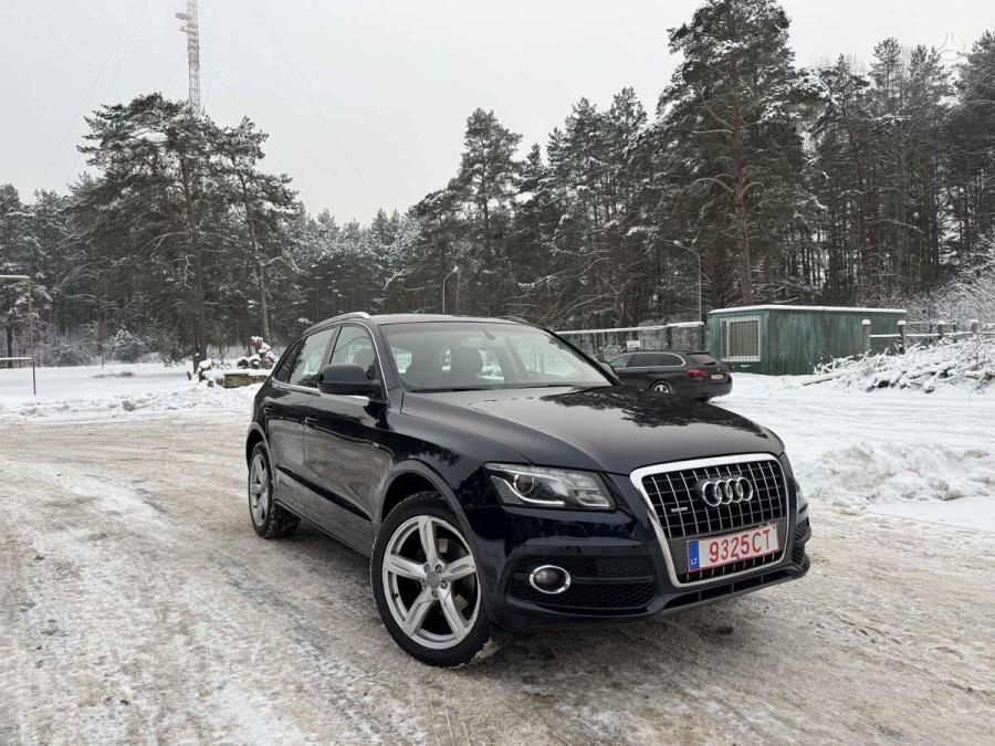 Blue Audi Q5 2009 in Druskininkai, with an engine capacity of 1.97 L and mileage of 262 thousand km for 8900 €, photo 2 on AUTOMOTO.COM.LV