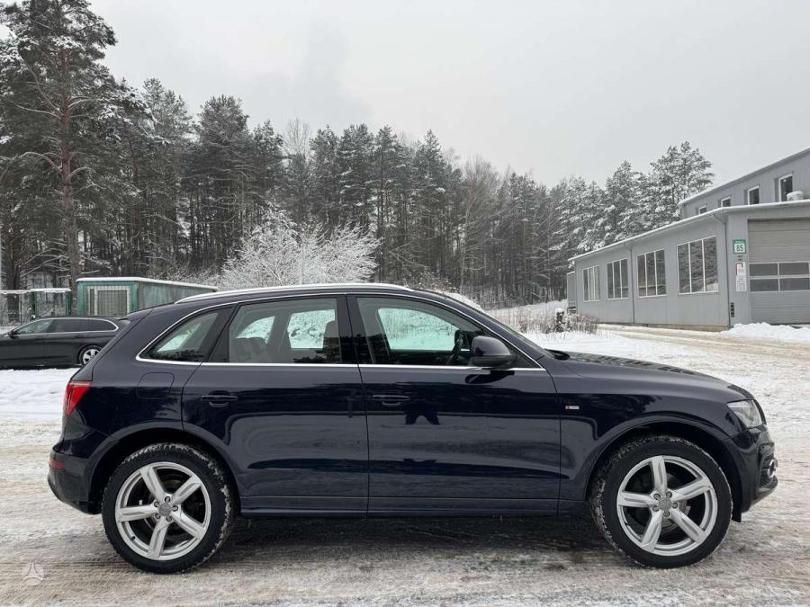 Blue Audi Q5 2009 in Druskininkai, with an engine capacity of 1.97 L and mileage of 262 thousand km for 8900 €, photo 5 on AUTOMOTO.COM.LV