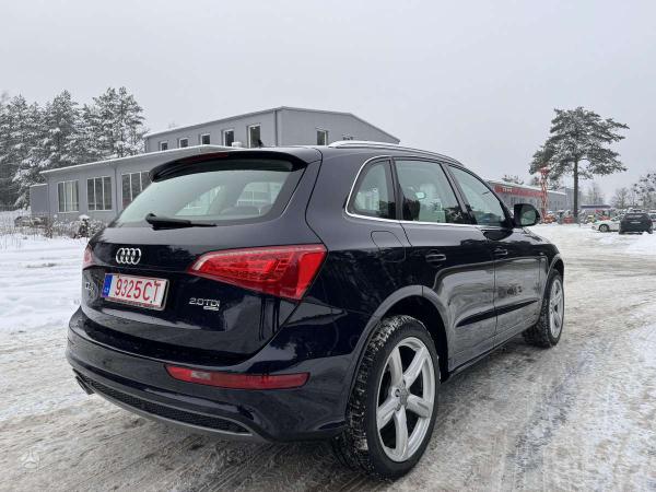 Blue Audi Q5 2009 in Druskininkai, with an engine capacity of 1.97 L and mileage of 262 thousand km for 8900 €, photo 8 on AUTOMOTO.COM.LV