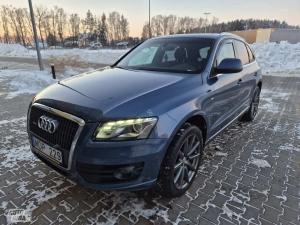 Zils Audi Q5 2009 Viļņa, ar dzinēja tilpumu 2.00 L un nobraukumu 282 tūkst. km par 8600 €, foto  vietnē AUTOMOTO.COM.LV