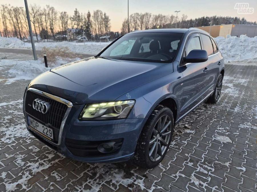 Blue Audi Q5 2009 in Vilnius, with an engine capacity of 2.00 L and mileage of 282 thousand km for 8600 €, photo 1 on AUTOMOTO.COM.LV