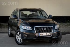 Blue Audi Q5 2009 in Talsi, with an engine capacity of 2.00 L and mileage of 340 thousand km for 9450 €, photo  on AUTOMOTO.COM.LV
