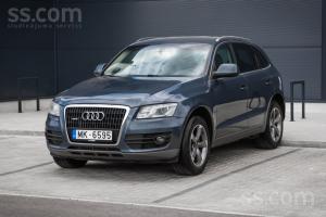Blue Audi Q5 2009 in Riga, with an engine capacity of 3.00 L and mileage of 0 thousand km for 7990 €, photo  on AUTOMOTO.COM.LV