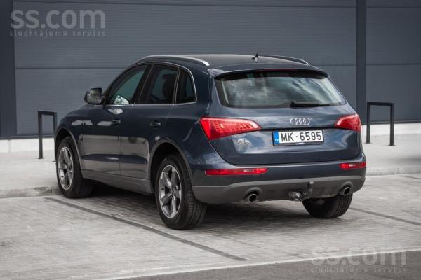 Blue Audi Q5 2009 in Riga, with an engine capacity of 3.00 L and mileage of 0 thousand km for 7990 €, photo 7 on AUTOMOTO.COM.LV