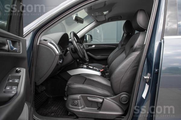 Blue Audi Q5 2009 in Riga, with an engine capacity of 3.00 L and mileage of 0 thousand km for 7990 €, photo 9 on AUTOMOTO.COM.LV