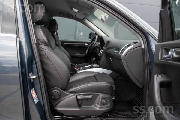 Blue Audi Q5 2009 in Riga, with an engine capacity of 3.00 L and mileage of 0 thousand km for 7990 €, photo 10 on AUTOMOTO.COM.LV
